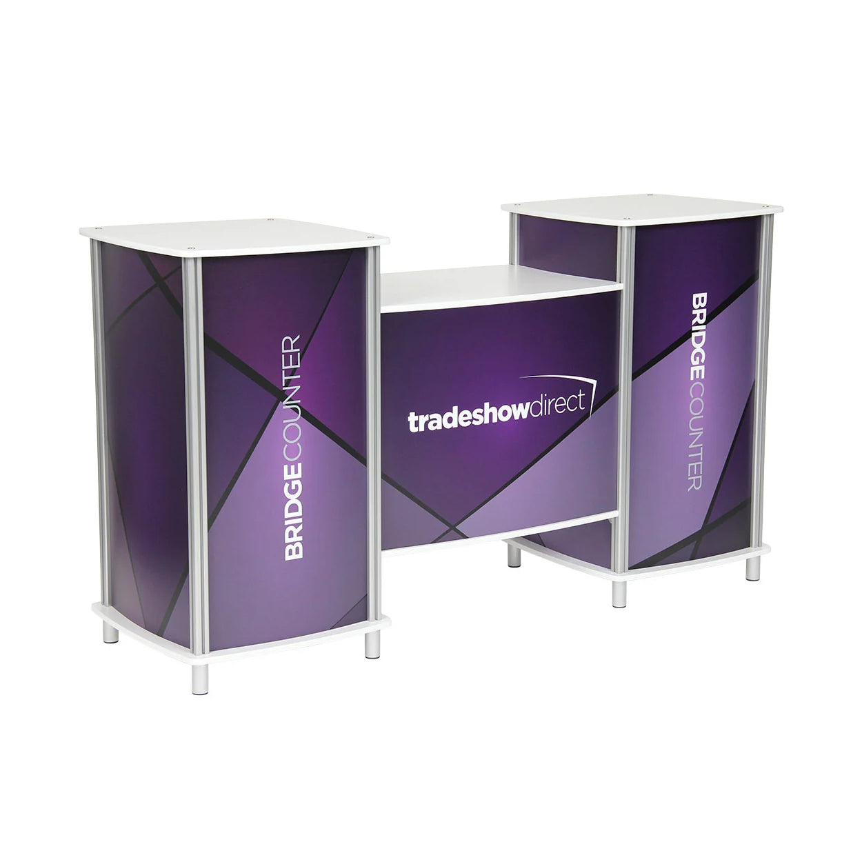 Trade Show Bridge Counters – Tradeshowdirect