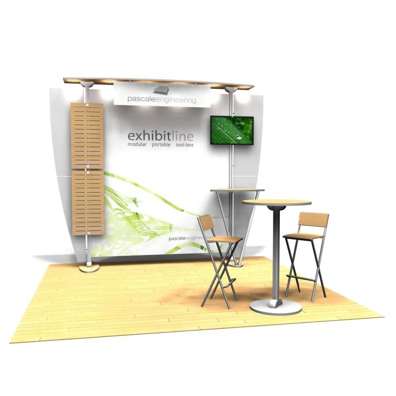 Exhibit Line Display 10.10 Package | 10 x 10 Trade Show Displays ...
