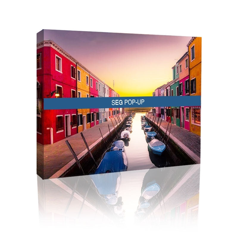 10 ft Backlit SEG Pop-Up Display | 10 x 10 Trade Show Displays ...