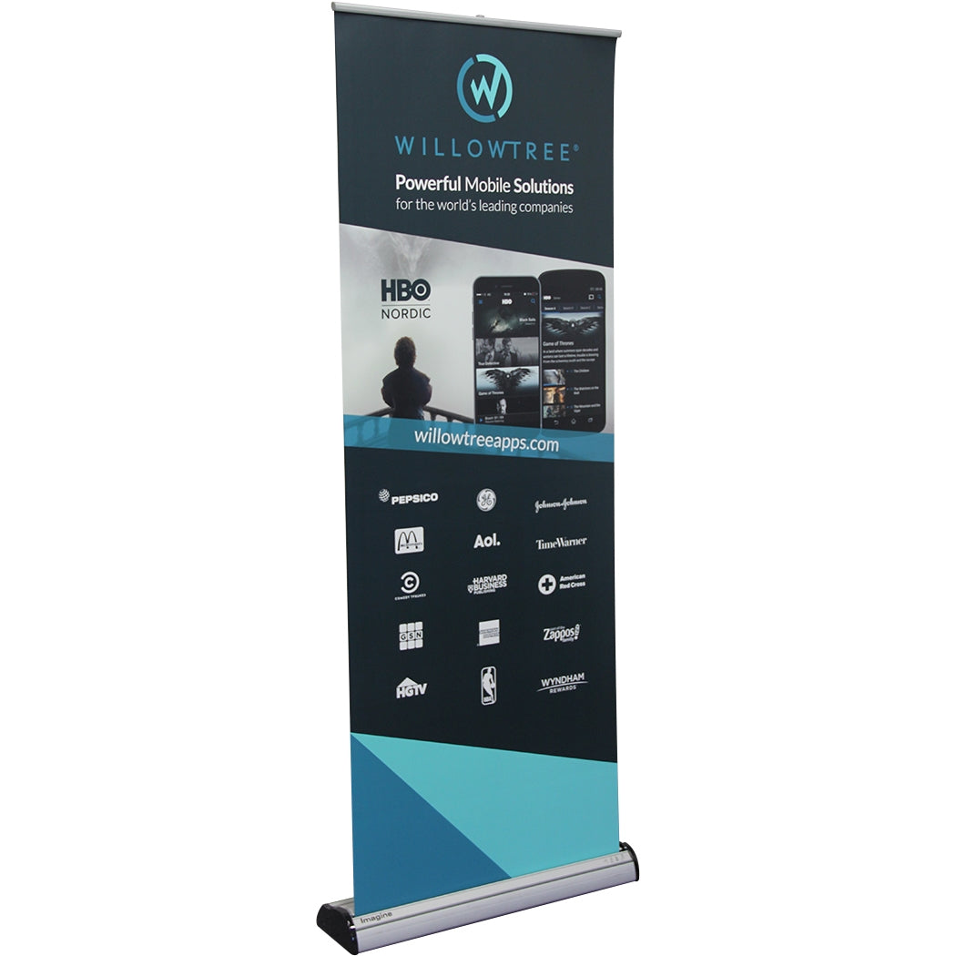 Advance Retractable Banner Stand | Pull-Up Banners – Tradeshowdirect