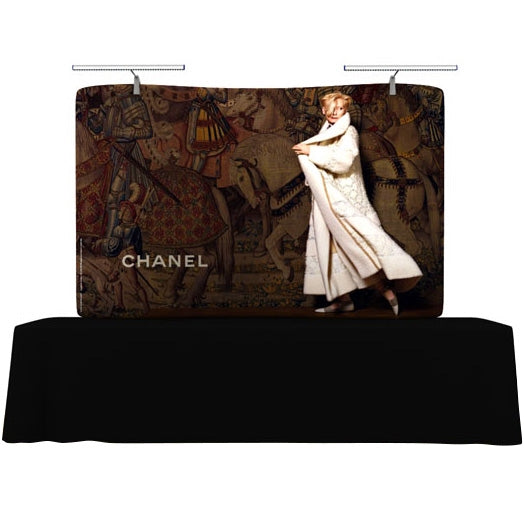 EcoTube 8 ft Curved Table Top Display | Tension Fabric Tubular Displays ...