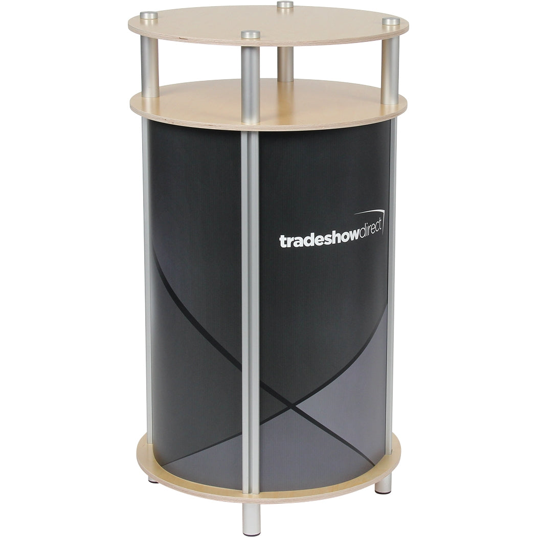 Circle Twist Counter | Trade Show Counters – Tradeshowdirect